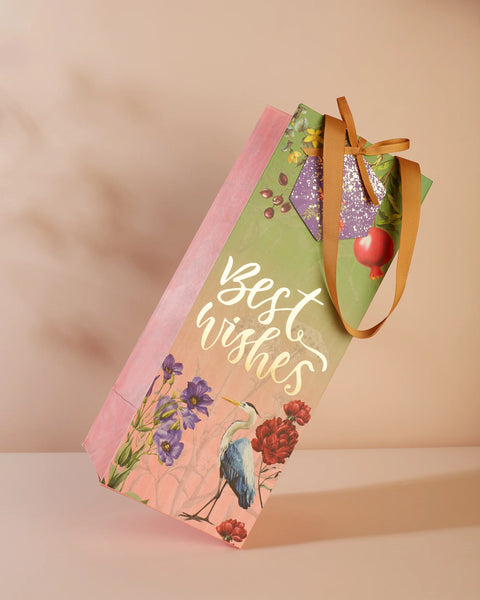 Floral Refuge - Bottle Bag – Lachi