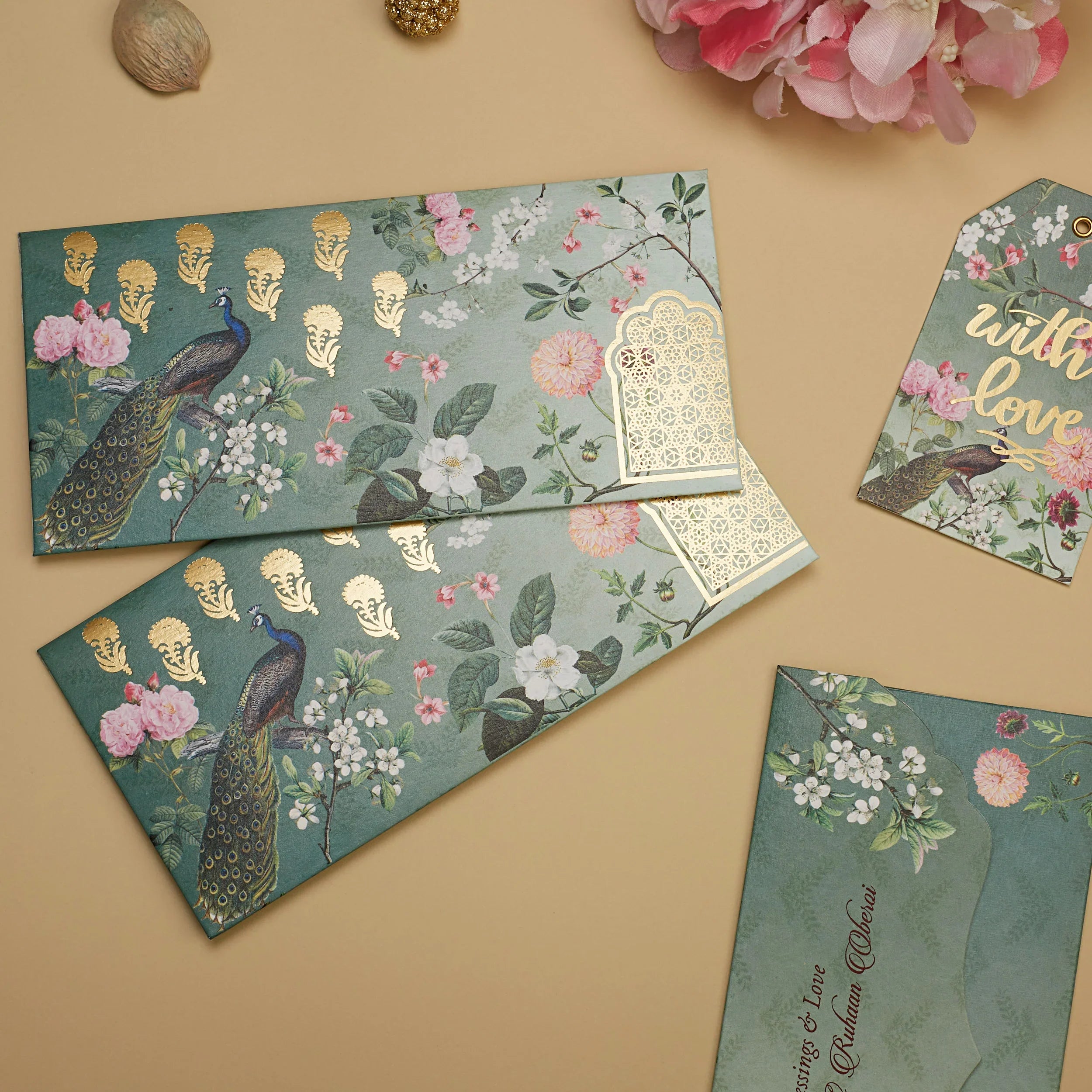 Peacock Courtyard - Money Envelope – Lachi