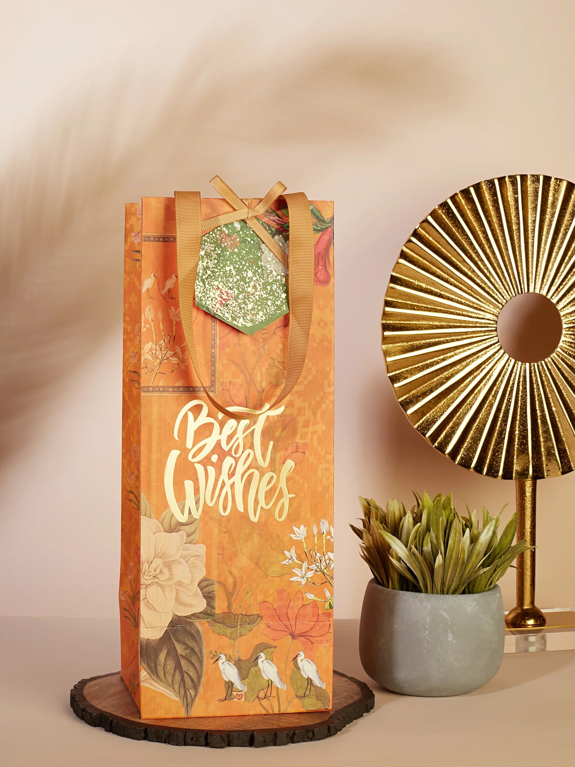 Saffron Saga - Bottle Bag – Lachi